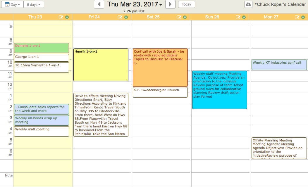 Easy Printable Calendar