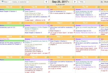 Screenshots & Live Sample Calendars | KeepandShare